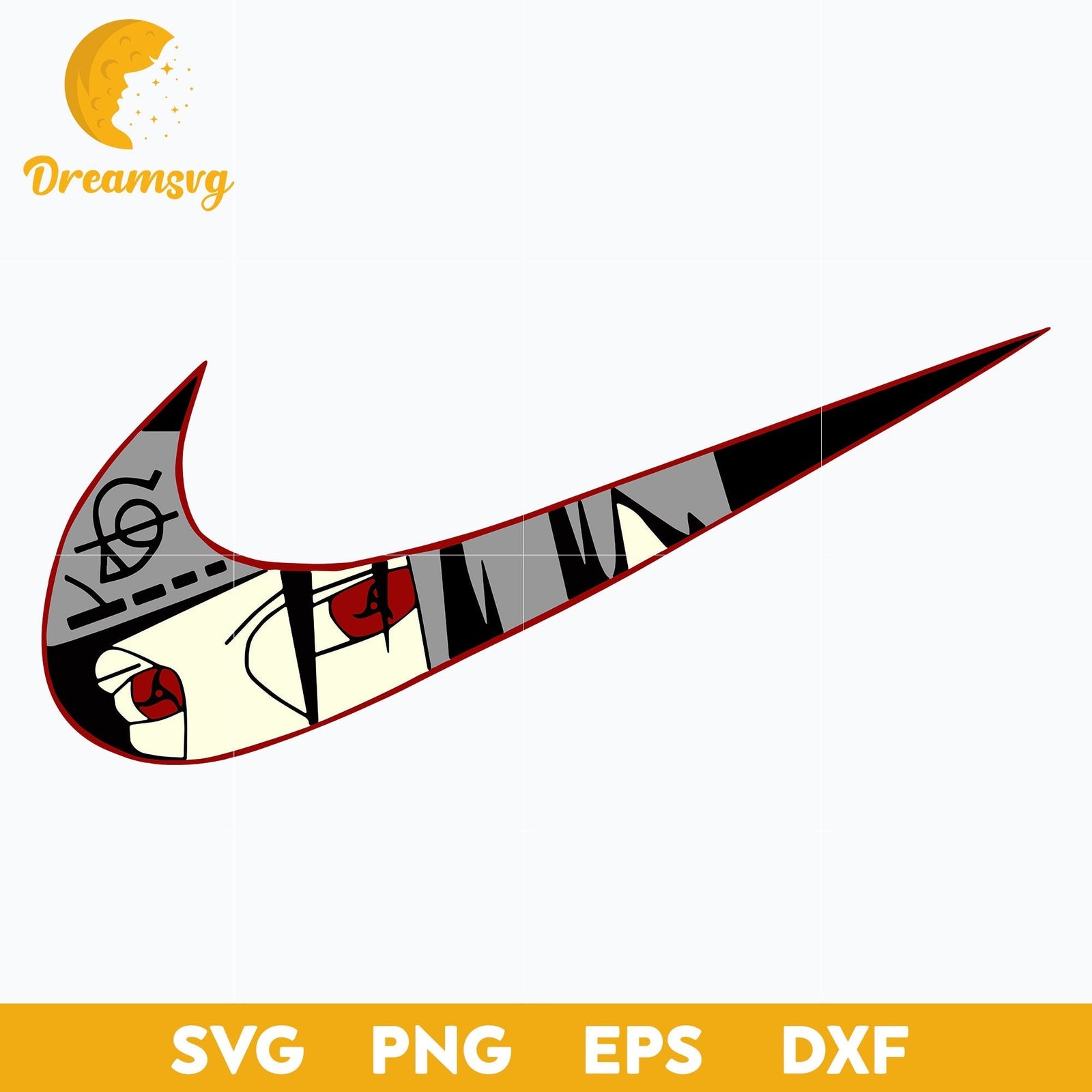 Nike Naruto Anime Svg, Naruto Japanese Manga Svg, Naruto Svg, Naruto N
