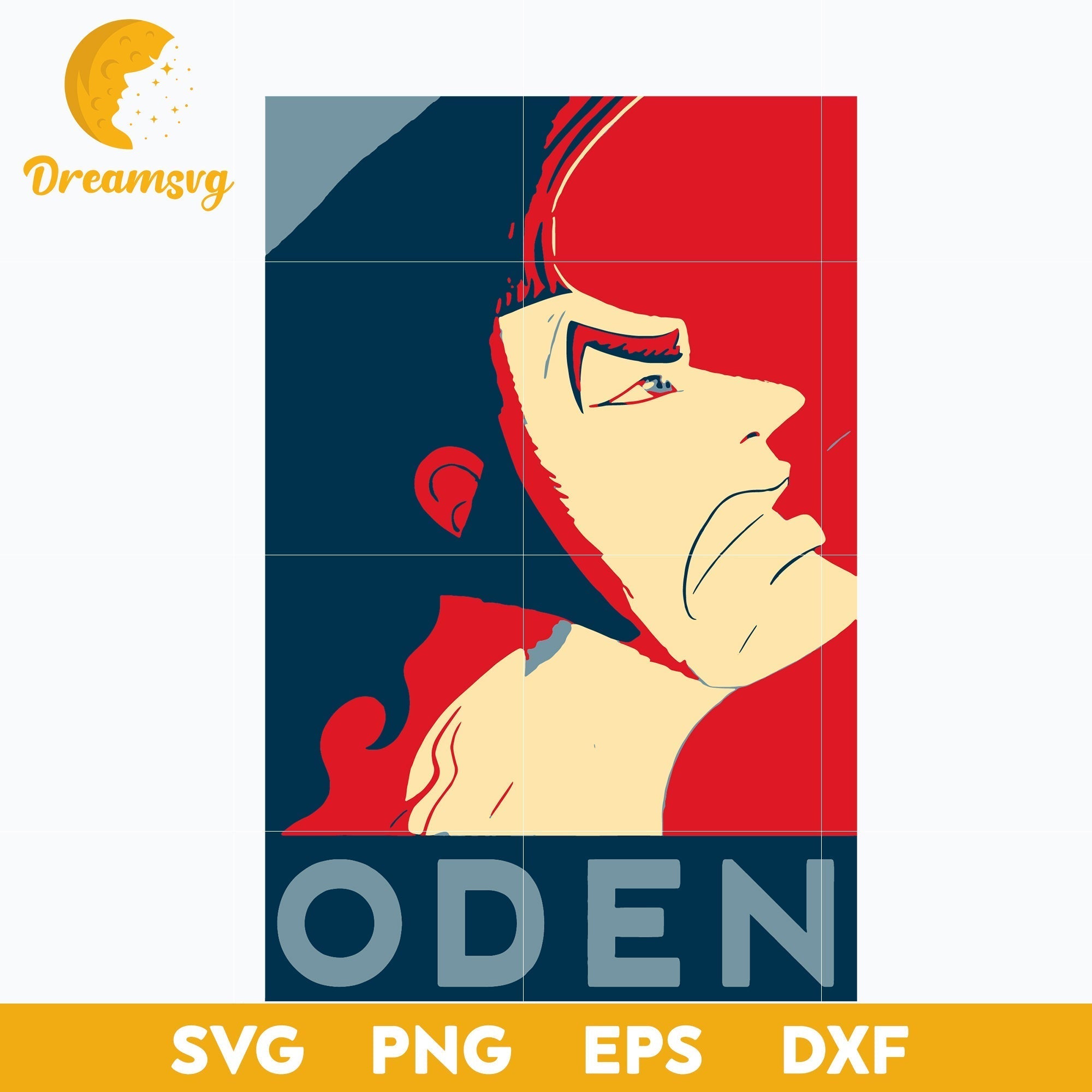 Oden Kozuki Svg, One Piece Svg, Oden One Piece Svg, Oden Svg, One Piec