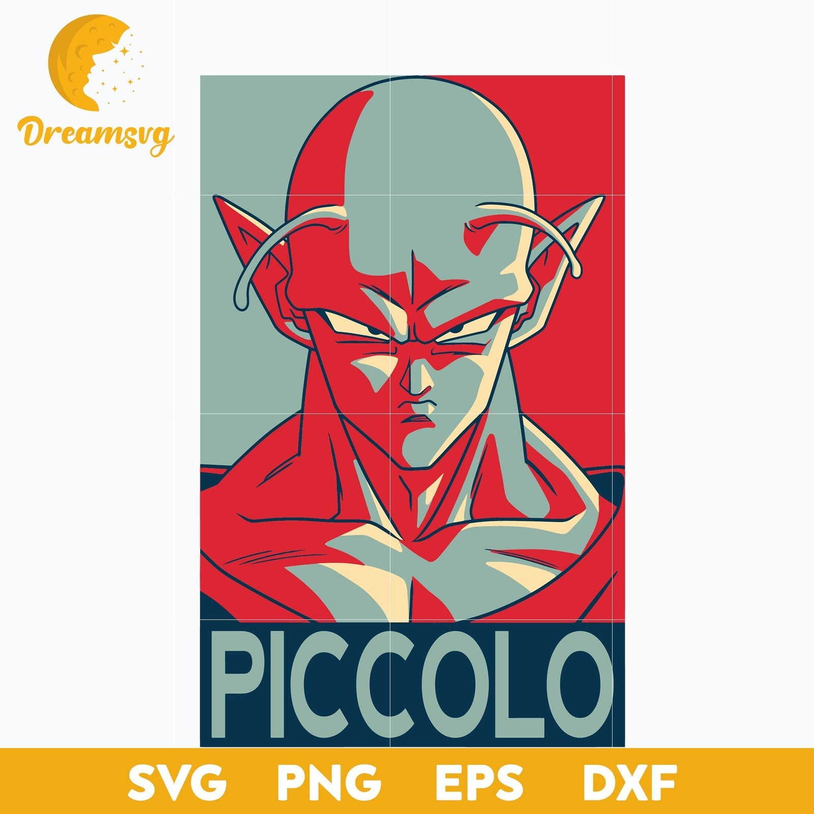 Piccolo Svg, Dragon Ball Svg, Picolo Dragon Ball Svg, Dragon Ball Anim