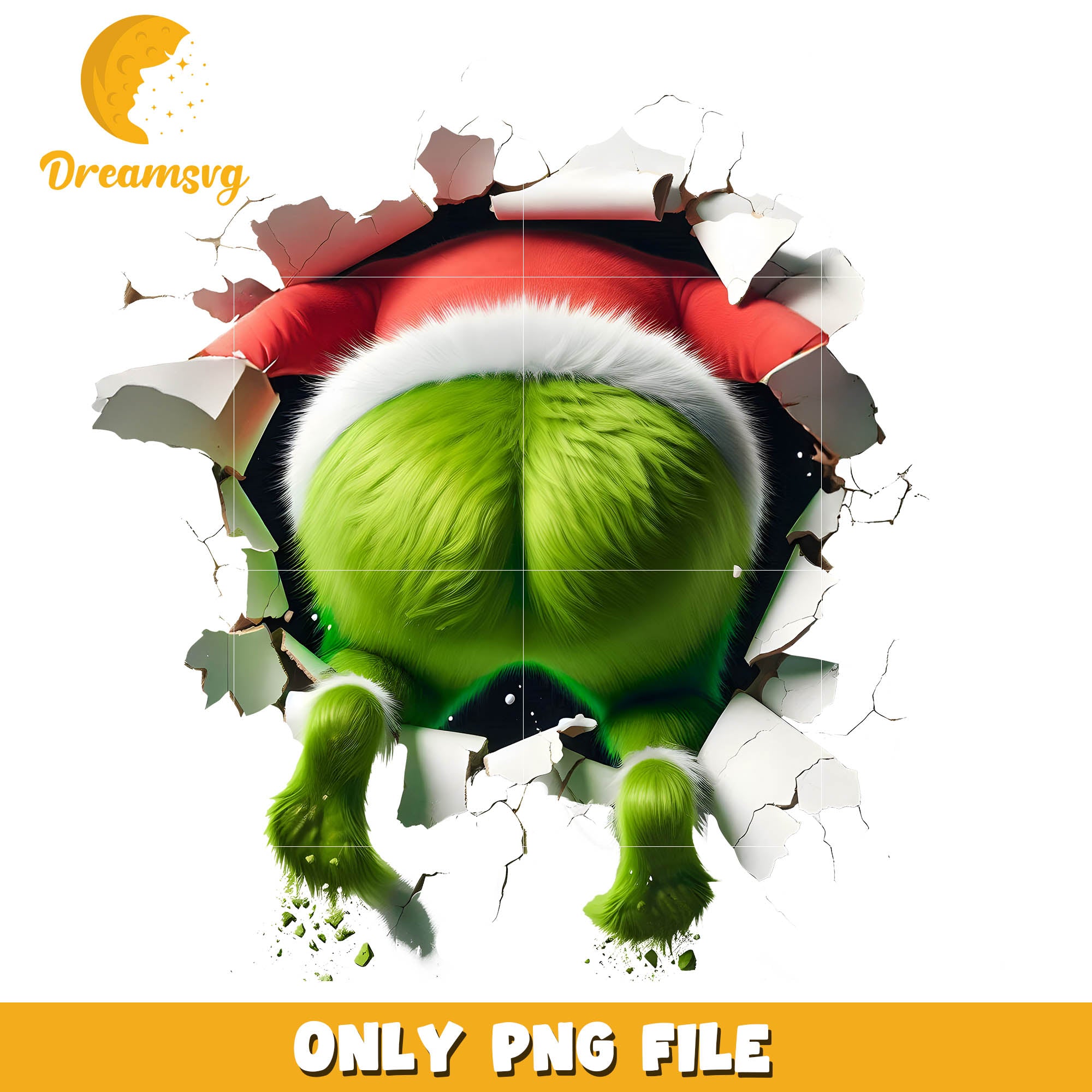 The grinch butt christmas png, grinch booty pic png, grinch's butt png