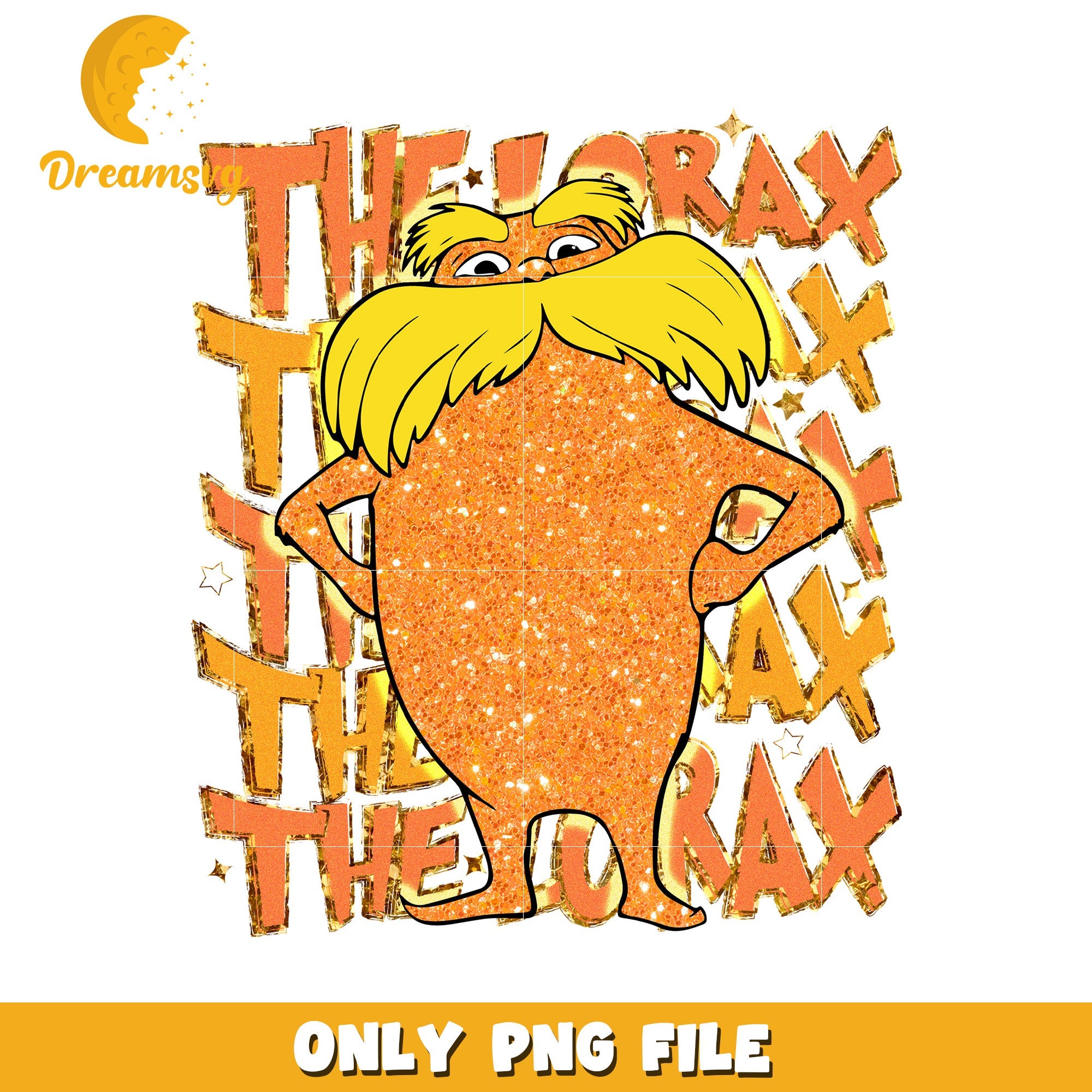 The lorax character png, the lorax png, dr seuss character png