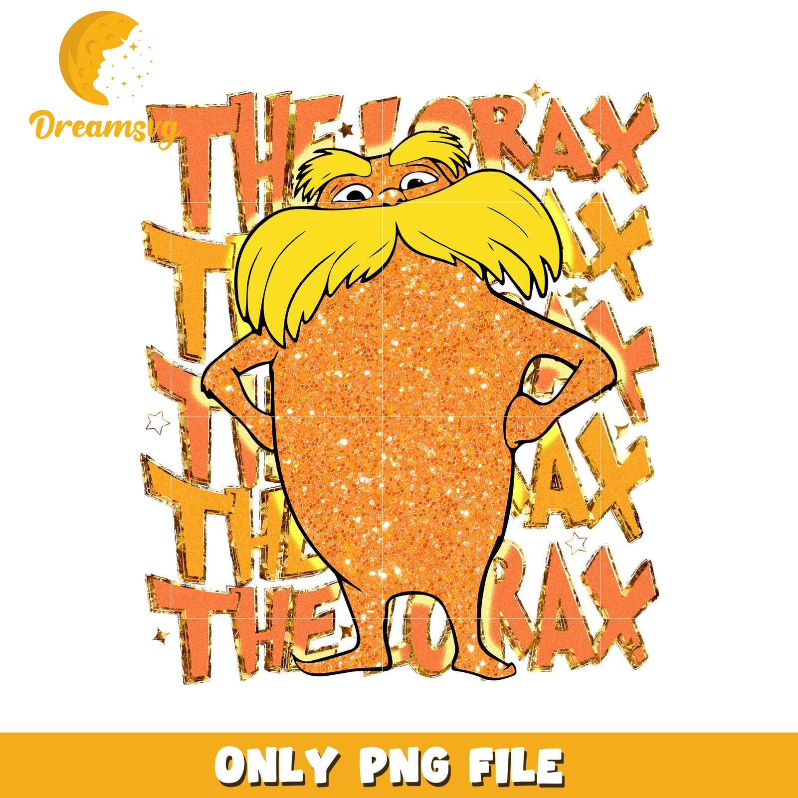 The lorax character png, the lorax png, dr seuss character png