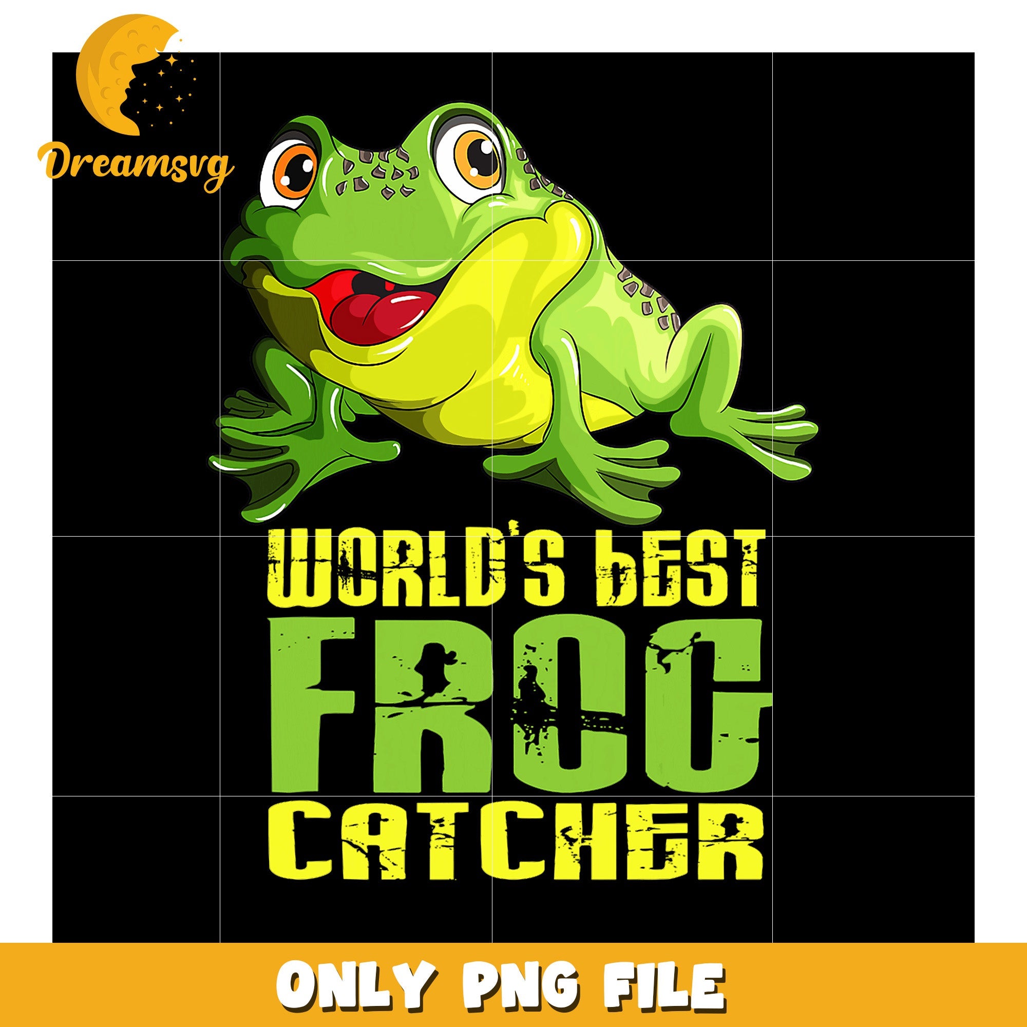 Worlds Best Frog Catcher PNG
