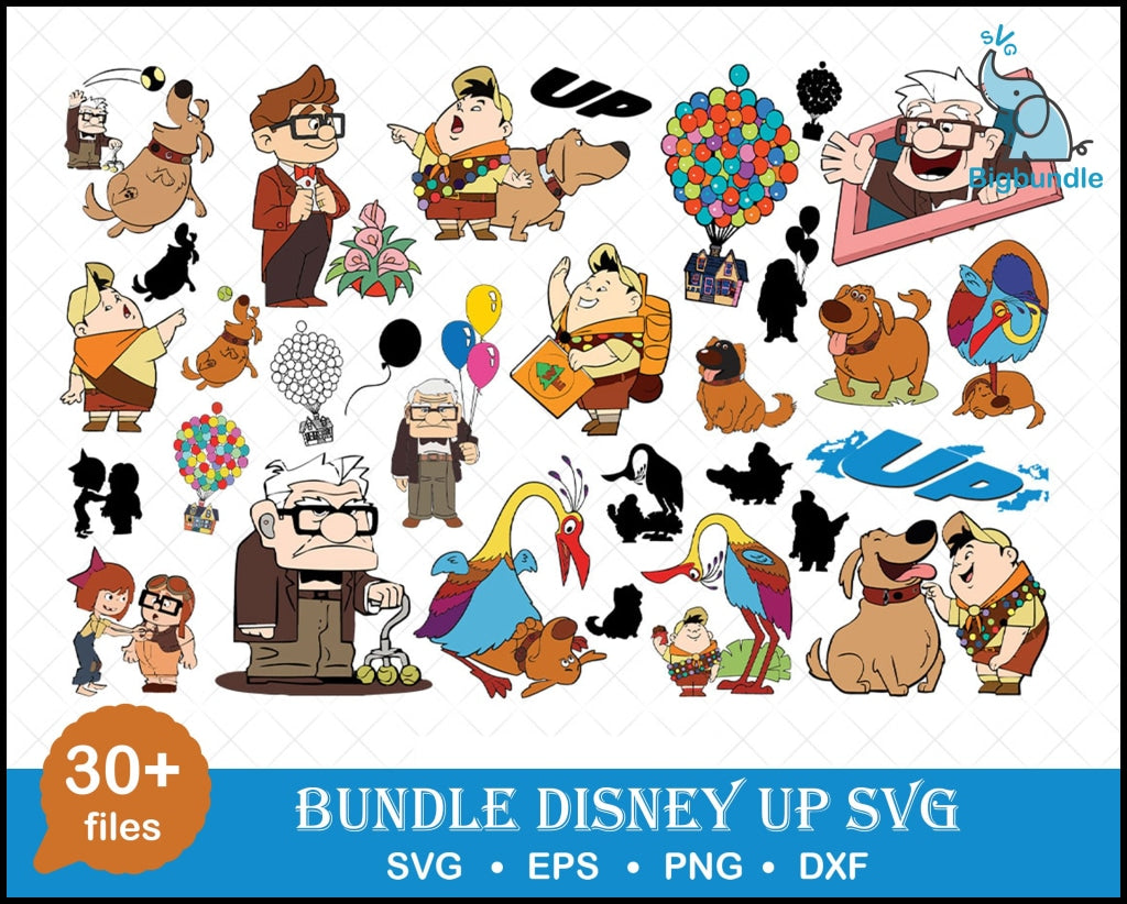 Disney Up svg, dxf, png,Disney Up bundle, Disney Up cricut, Disney Up