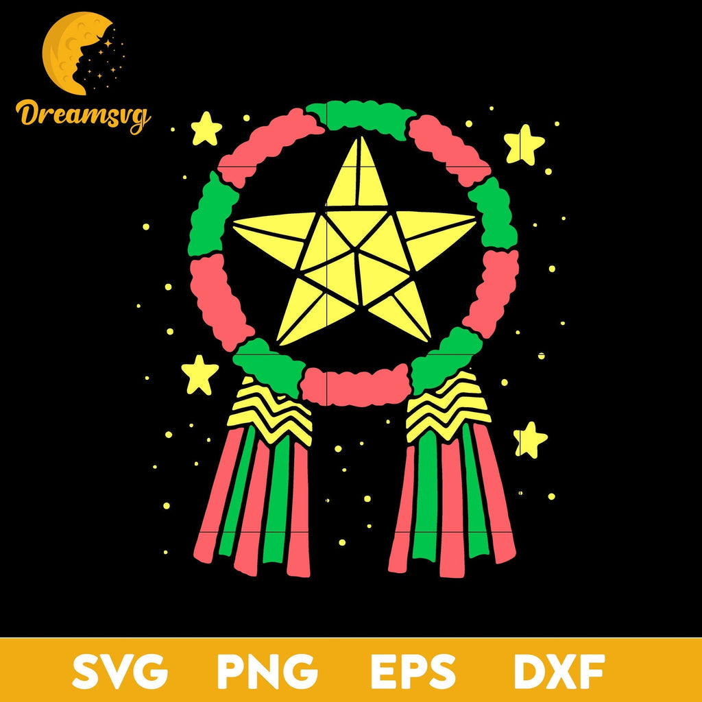 Parol Philippine Christmas SVG, Christmas SVG, PNG DXF EPS Digital Fil