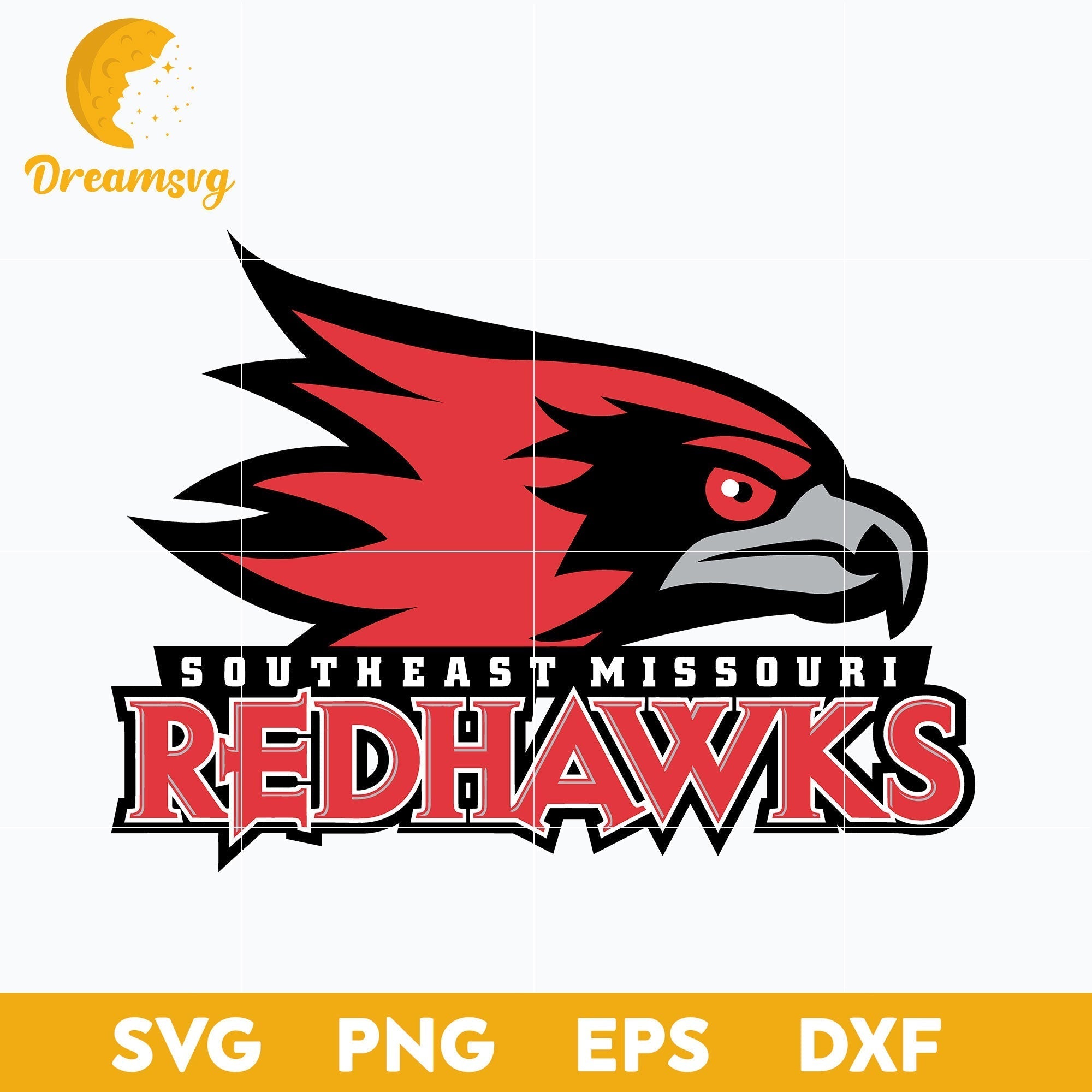 Southeast Missouri State Redhawks Svg, Logo Ncaa Sport Svg, Ncaa Svg,