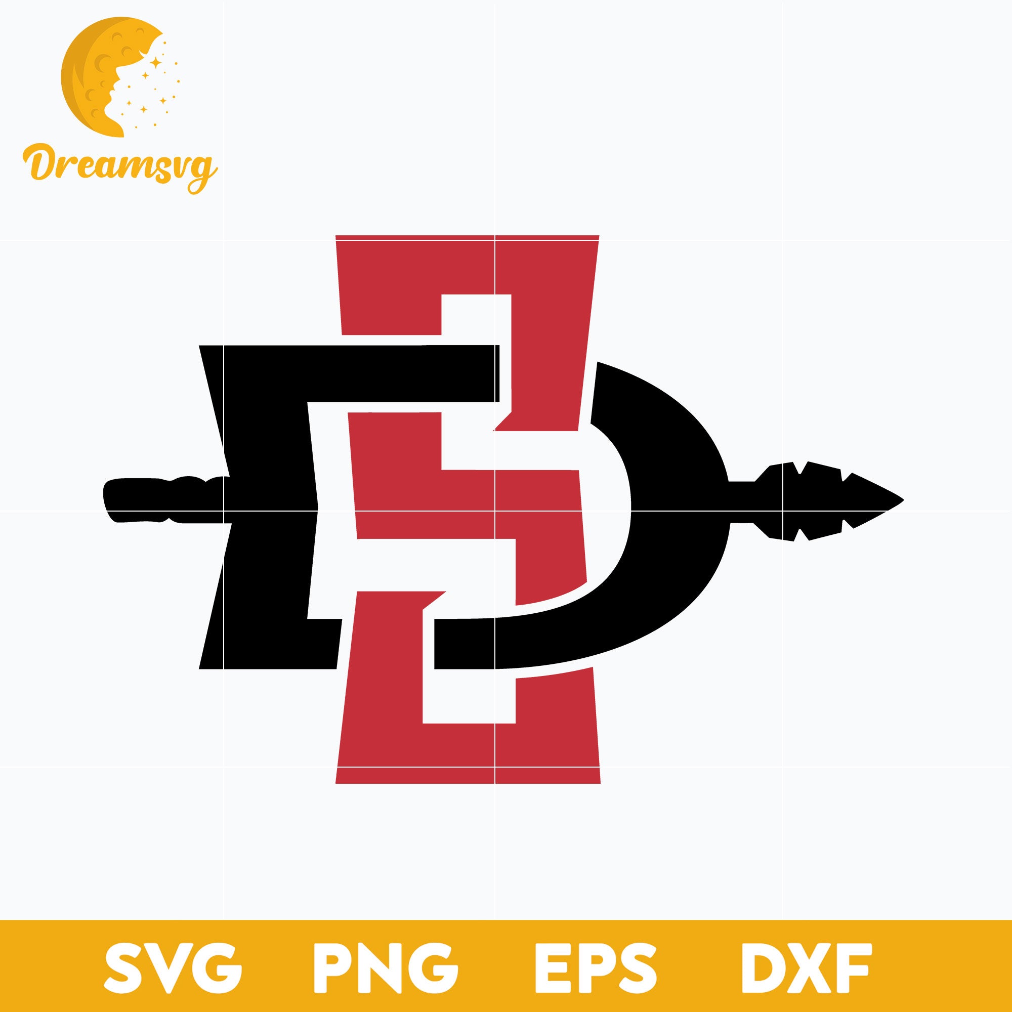 San Diego State Aztecs Svg, Logo Ncaa Sport Svg, Ncaa Svg, Png, Dxf, E