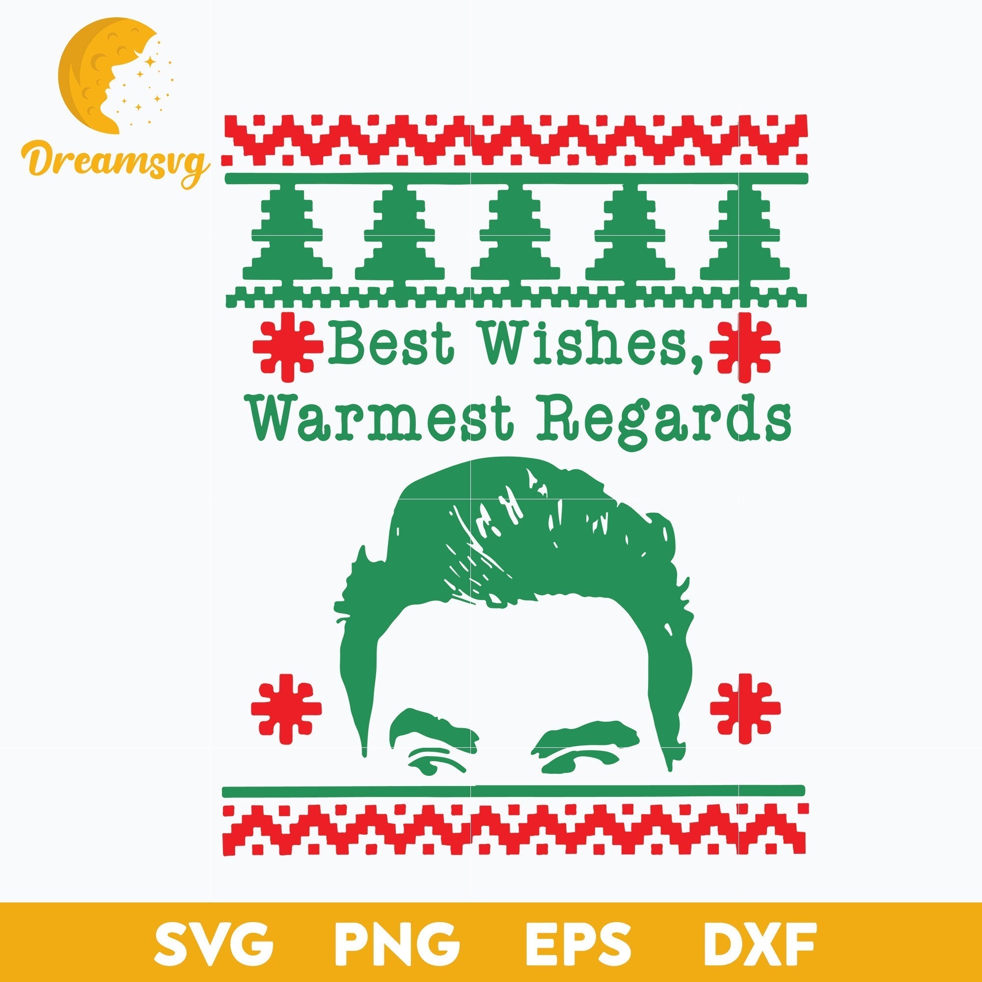Schitts Christmas Best Wishes Warmest Regards SVG, Christmas SVG, PNG