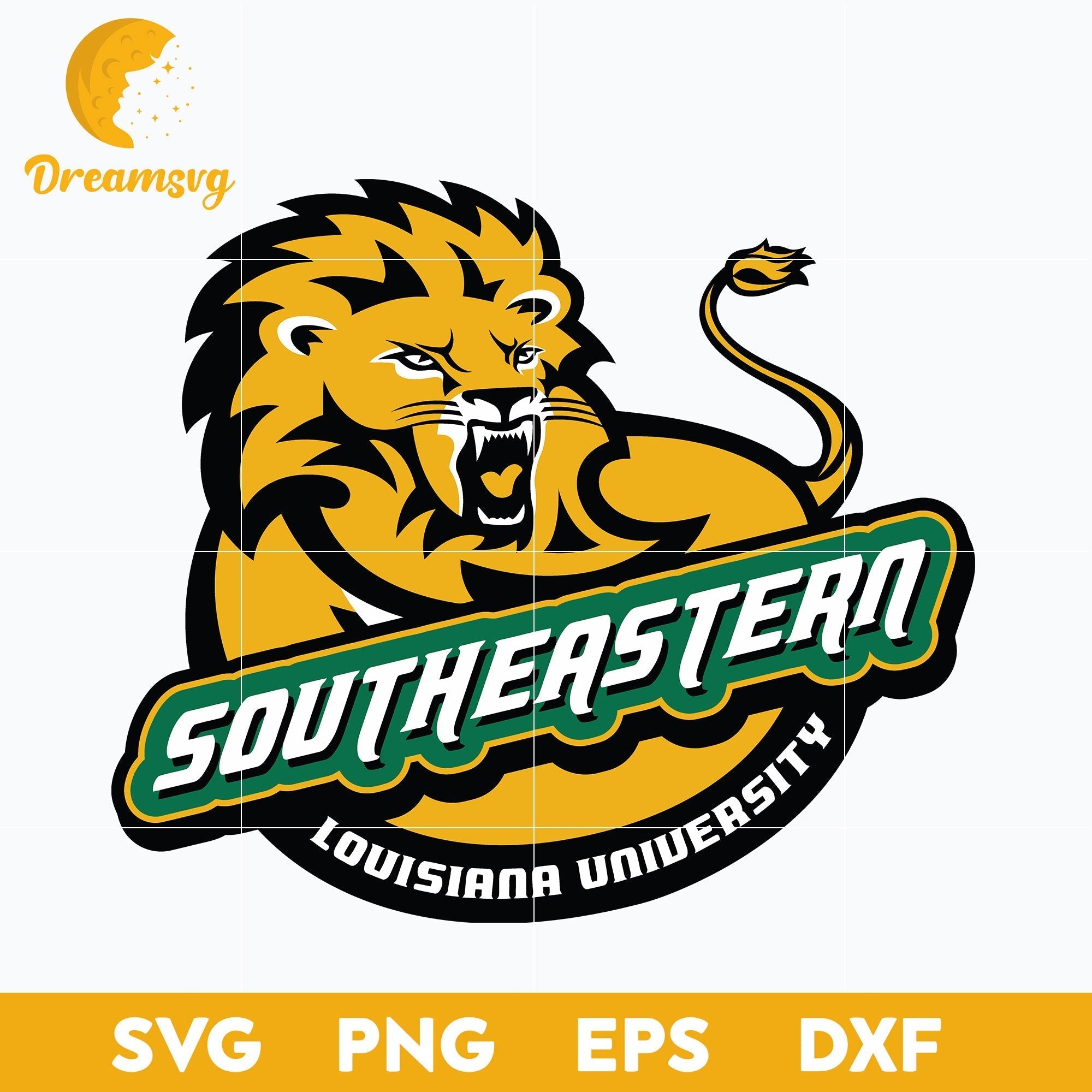 Southeastern Louisiana Lions Svg, Logo Ncaa Sport Svg, Ncaa Svg, Png,