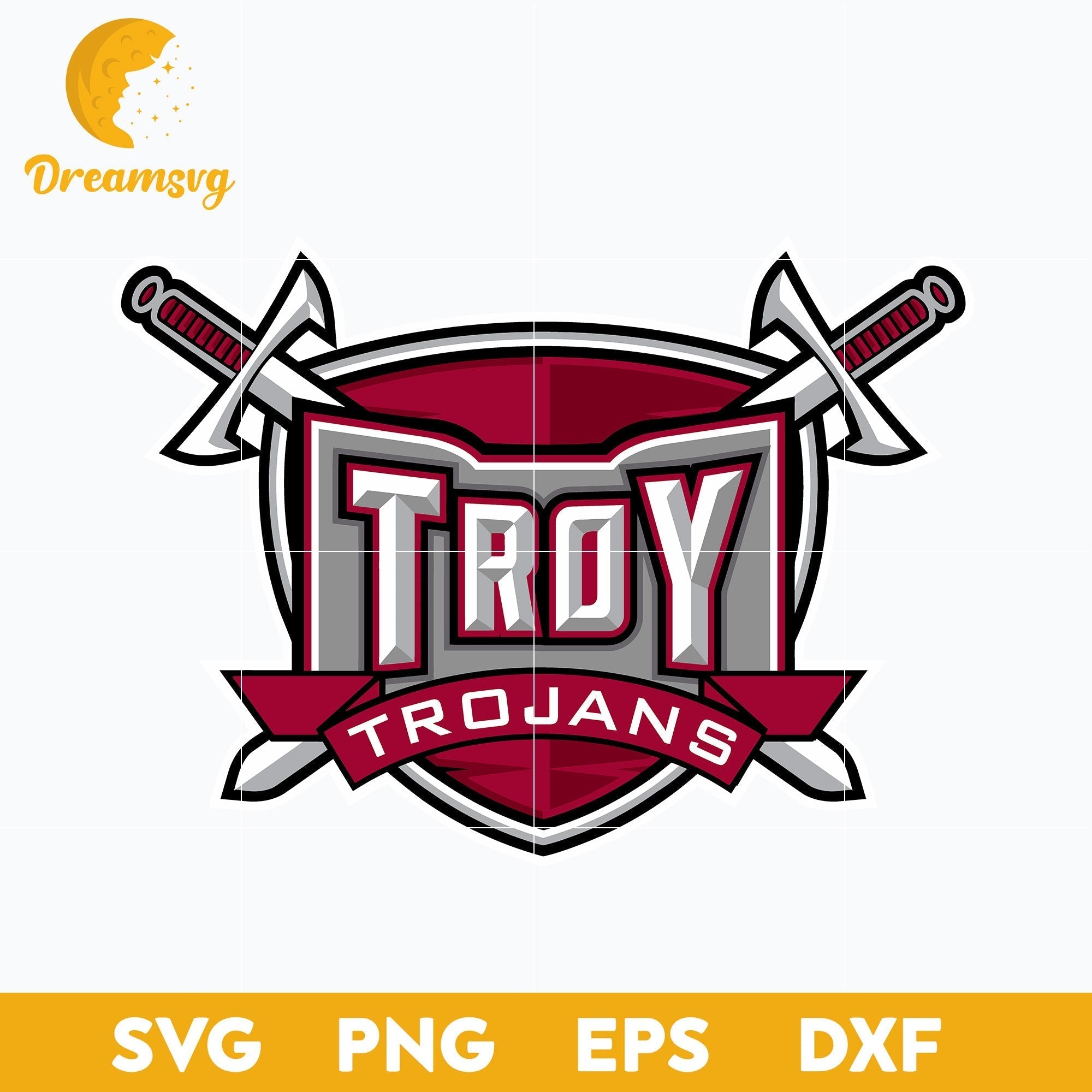 Troy Trojans Svg, Logo Ncaa Sport Svg, Ncaa Svg, Png, Dxf, Eps Downloa