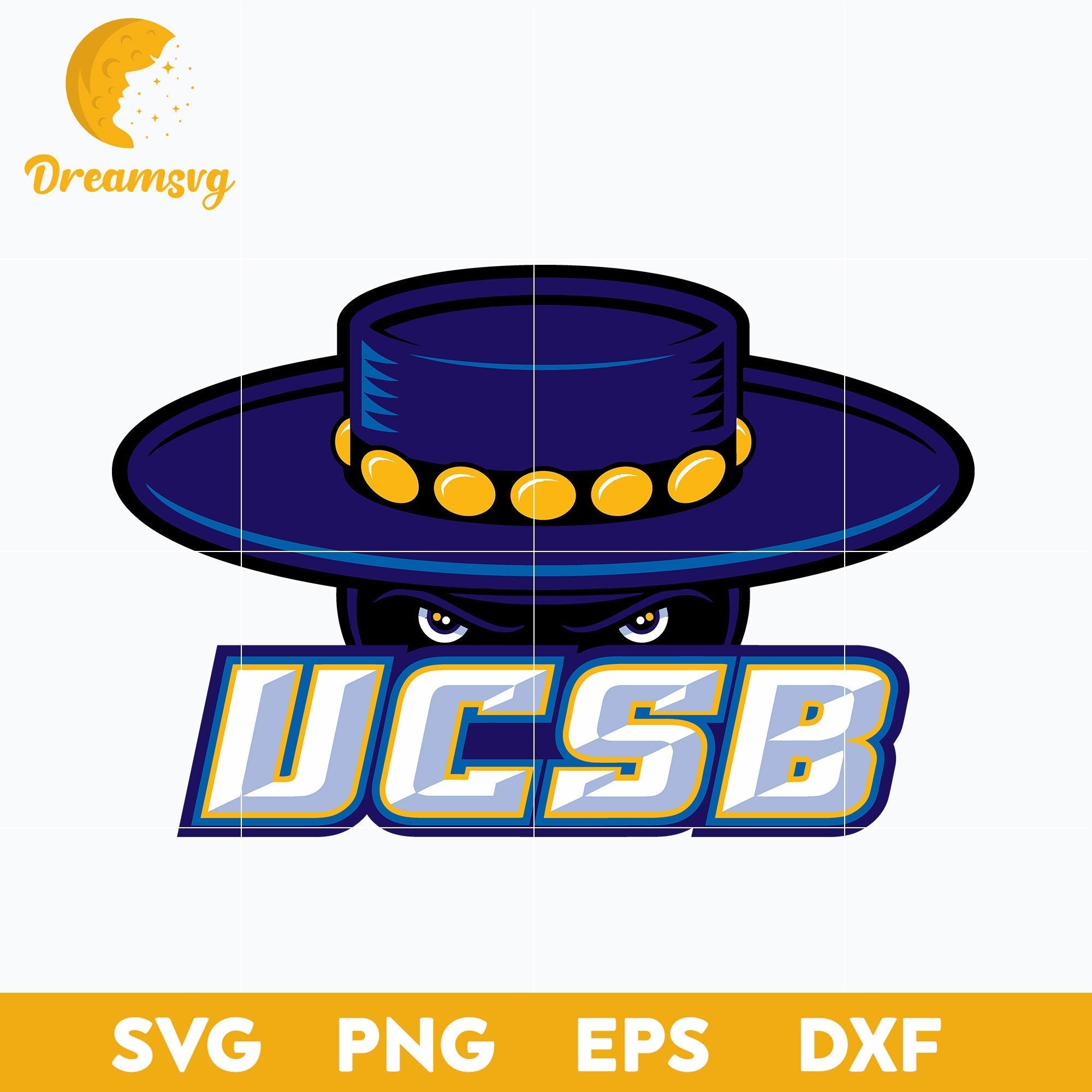 UCSB Gauchos Svg, Logo Ncaa Sport Svg, Ncaa Svg, Png, Dxf, Eps Downloa