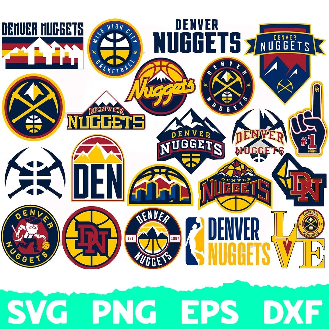 Denver Nuggets Logo SVG, NBA Nuggets Logo PNG, Cut Files, SVG for Cric