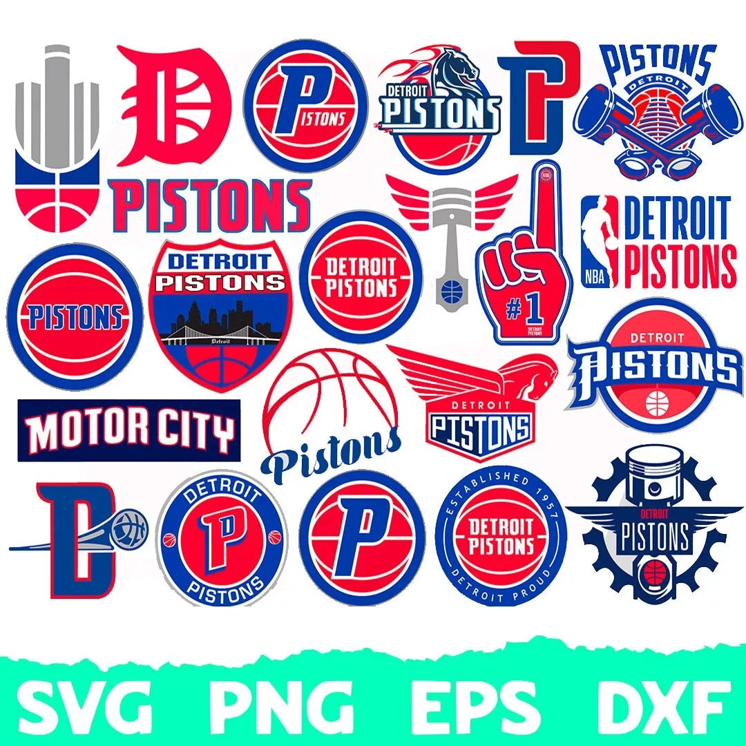 Detroit Pistons Logo SVG, NBA Pistons Logo PNG, Cut Files, SVG for Cri ...