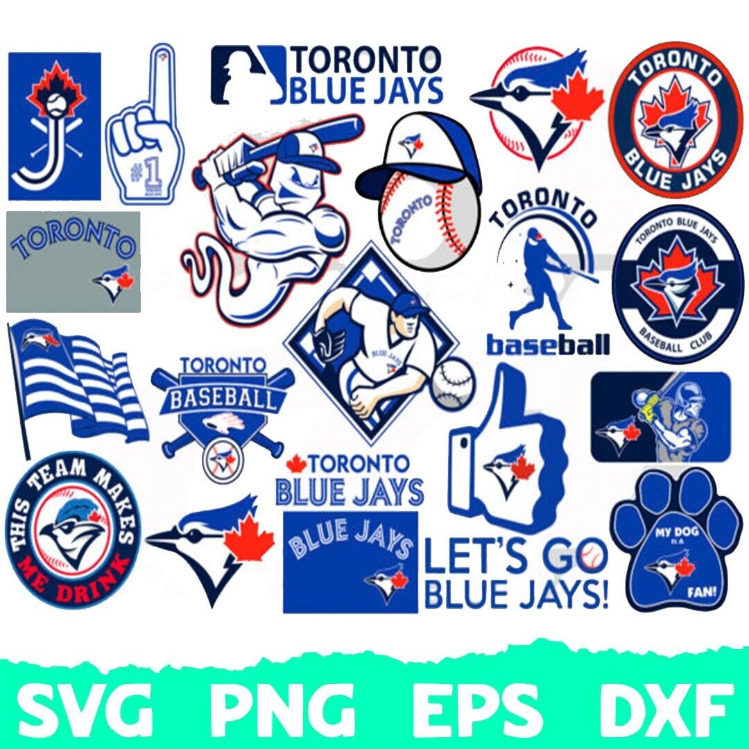 Toronto Blue Jays SVG Logo, Blue Jays Logo PNG, Cut Files, SVG for Cri