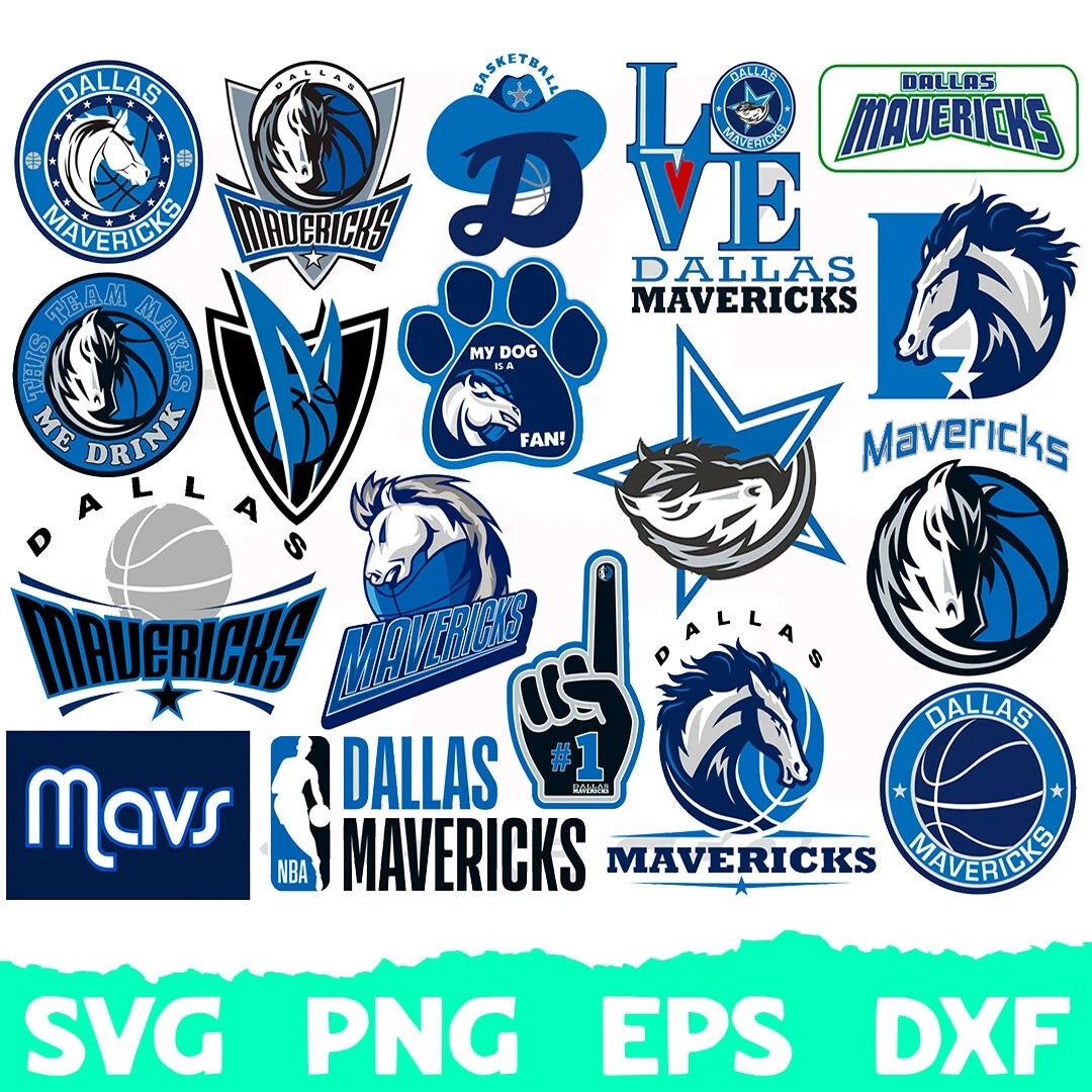 Dallas Mavericks Logo SVG, NBA Mavericks Logo PNG, Cut Files, SVG for